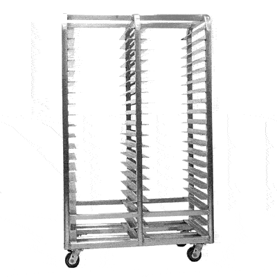 Bun Pan Carts | Racks and Trolleys Double - Aluminum – Magna Industries Inc