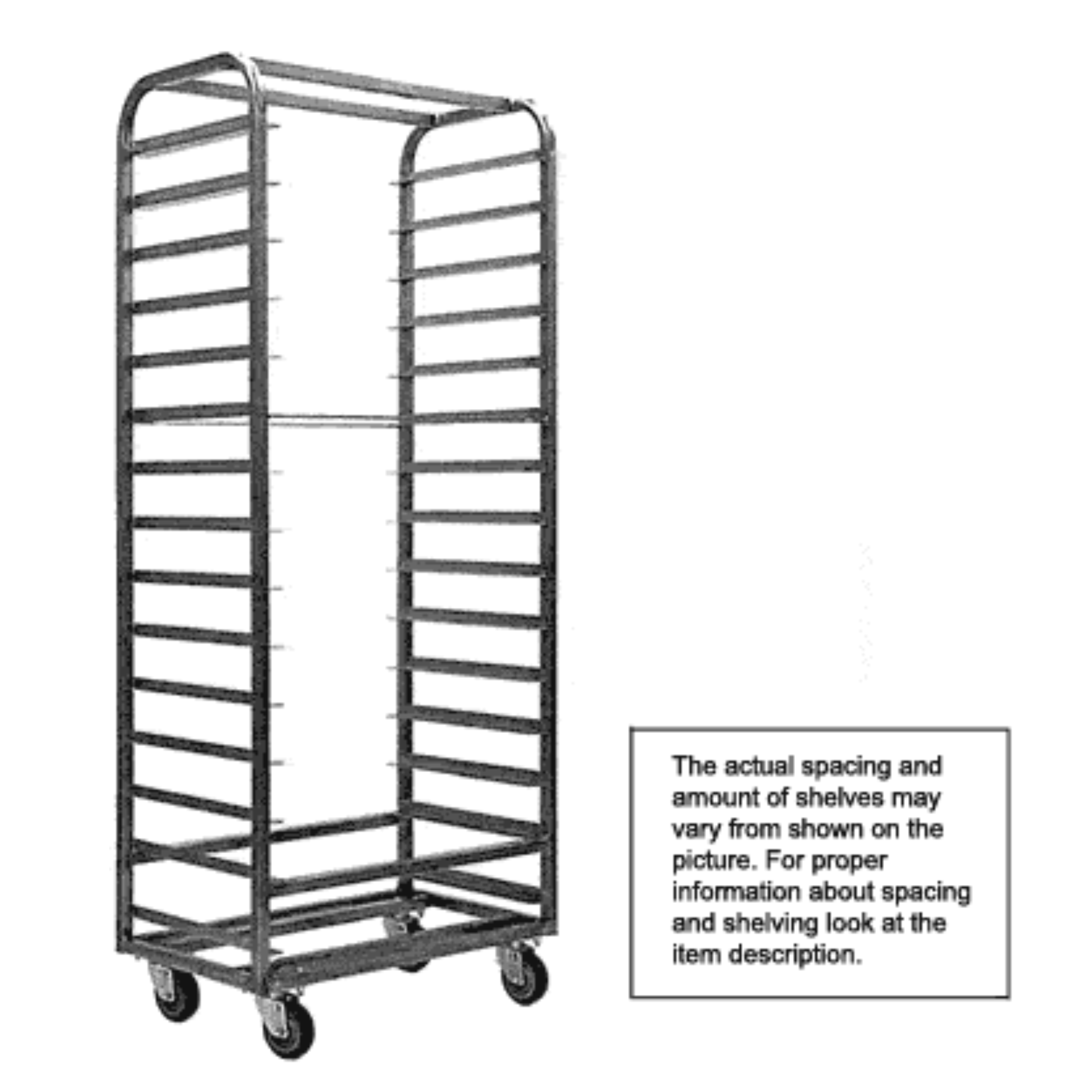 Bun Pan Racks | Carts Trolleys Single Side Load Aluminum and Stainless ...